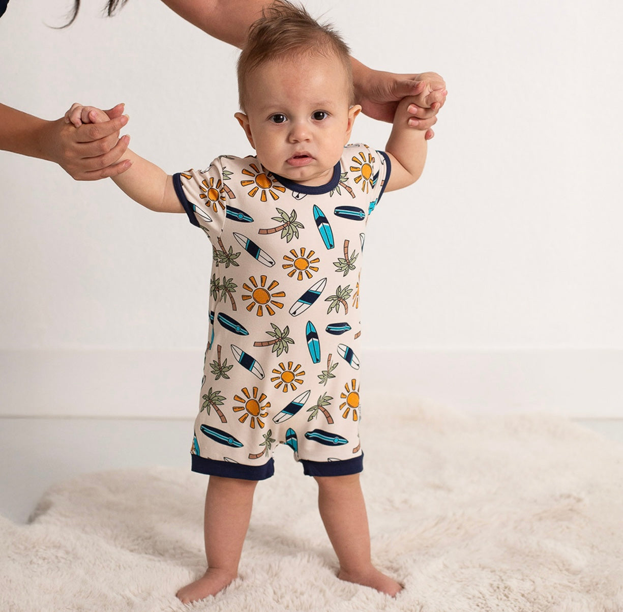 Surfs Up Shorty Romper
