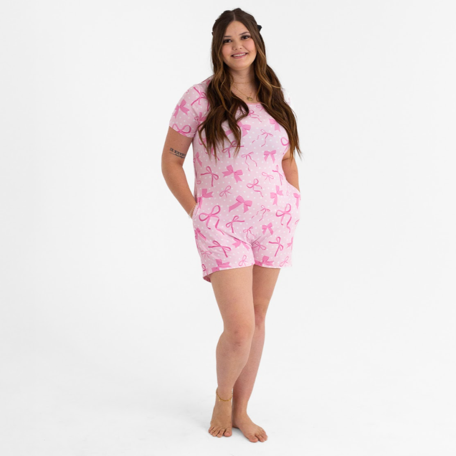 Lovely Loops Adult Shorty Romper